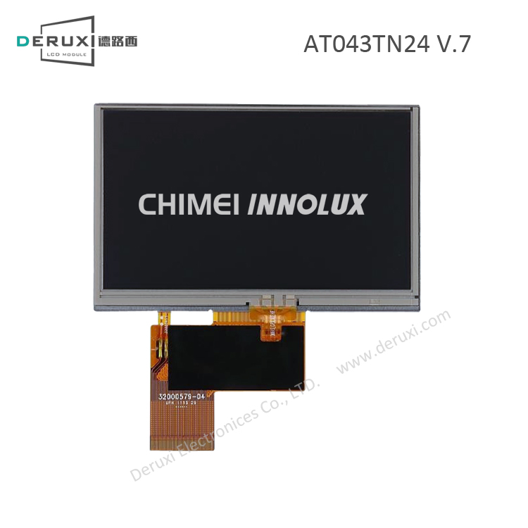 AT043TN24 V.7, Innolux Sunlight Readable 4.3 inch tft display - Deruxi ...