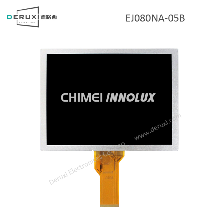 EJ080NA-05B, Innolux 800*600 8 inch lcd display - Deruxi Electronics