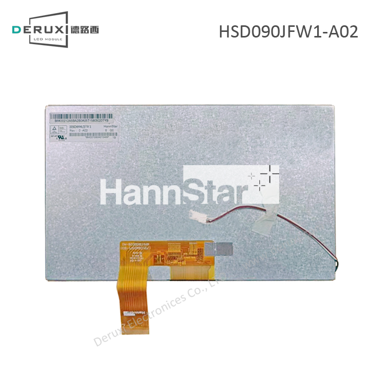 HSD090JFW1-A02, HannStar Full Viewing Angle 9 inch Display Screen ...
